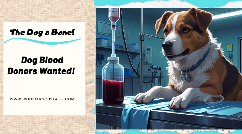 Dog Blood Donors Wanted! - Woofalicious Tales